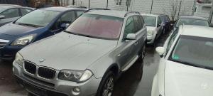 Blue BMW X3 2008 in Utena, with an engine capacity of 2.00 L and mileage of 166 thousand km for 4950 €, photo 2 on AUTOMOTO.COM.LV