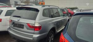 Blue BMW X3 2008 in Utena, with an engine capacity of 2.00 L and mileage of 166 thousand km for 4950 €, photo 8 on AUTOMOTO.COM.LV