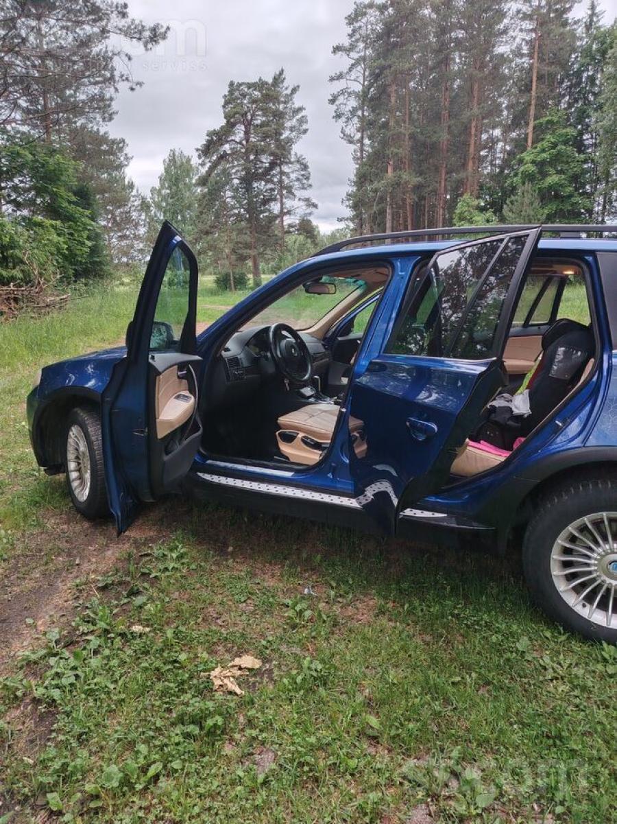 Zils BMW X3 2008 Aizkraukle, ar dzinēja tilpumu 3.00 L un nobraukumu 344 tūkst. km par 4500 €, foto 4 vietnē AUTOMOTO.COM.LV