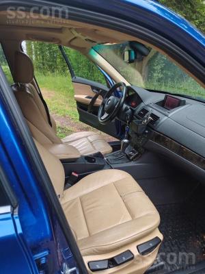 Zils BMW X3 2008 Aizkraukle, ar dzinēja tilpumu 3.00 L un nobraukumu 344 tūkst. km par 4500 €, foto 7 vietnē AUTOMOTO.COM.LV