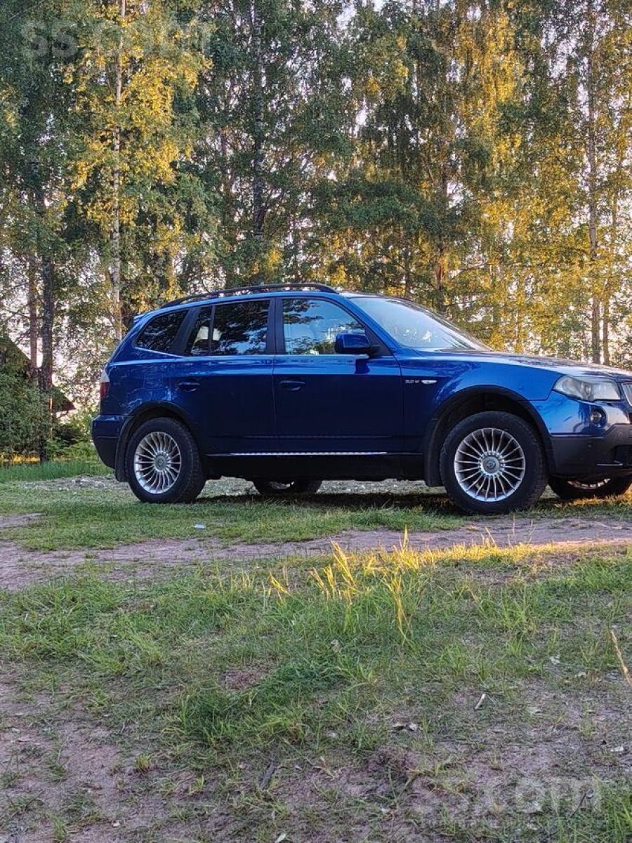 Zils BMW X3 2008 Aizkraukle, ar dzinēja tilpumu 3.00 L un nobraukumu 344 tūkst. km par 4500 €, foto 10 vietnē AUTOMOTO.COM.LV
