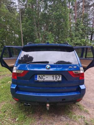 Zils BMW X3 2008 Aizkraukle, ar dzinēja tilpumu 3.00 L un nobraukumu 344 tūkst. km par 4500 €, foto 12 vietnē AUTOMOTO.COM.LV