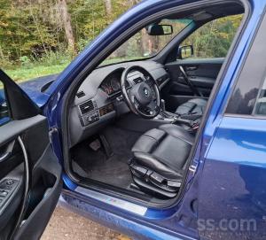 Blue BMW X3 2008 in Balvi, with an engine capacity of 3.00 L and mileage of 190 thousand km for 6200 €, photo 3 on AUTOMOTO.COM.LV