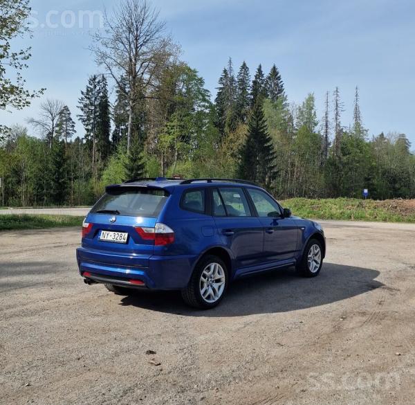 Синий БМВ Х3 2008 в Балви, объемом двигателя 3.00 л и пробегом 190 тыс. км за 6300 €, фото 4 на AUTOMOTO.COM.LV
