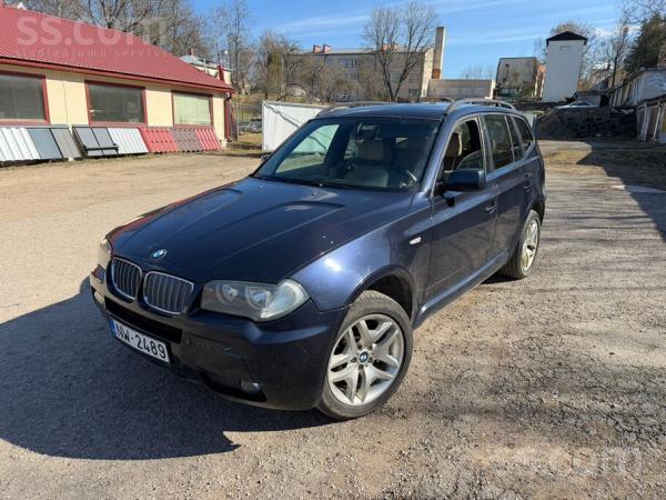 Синий БМВ Х3 2008 в Валка, объемом двигателя 3.00 л и пробегом 332 тыс. км за 5250 €, фото 1 на AUTOMOTO.COM.LV