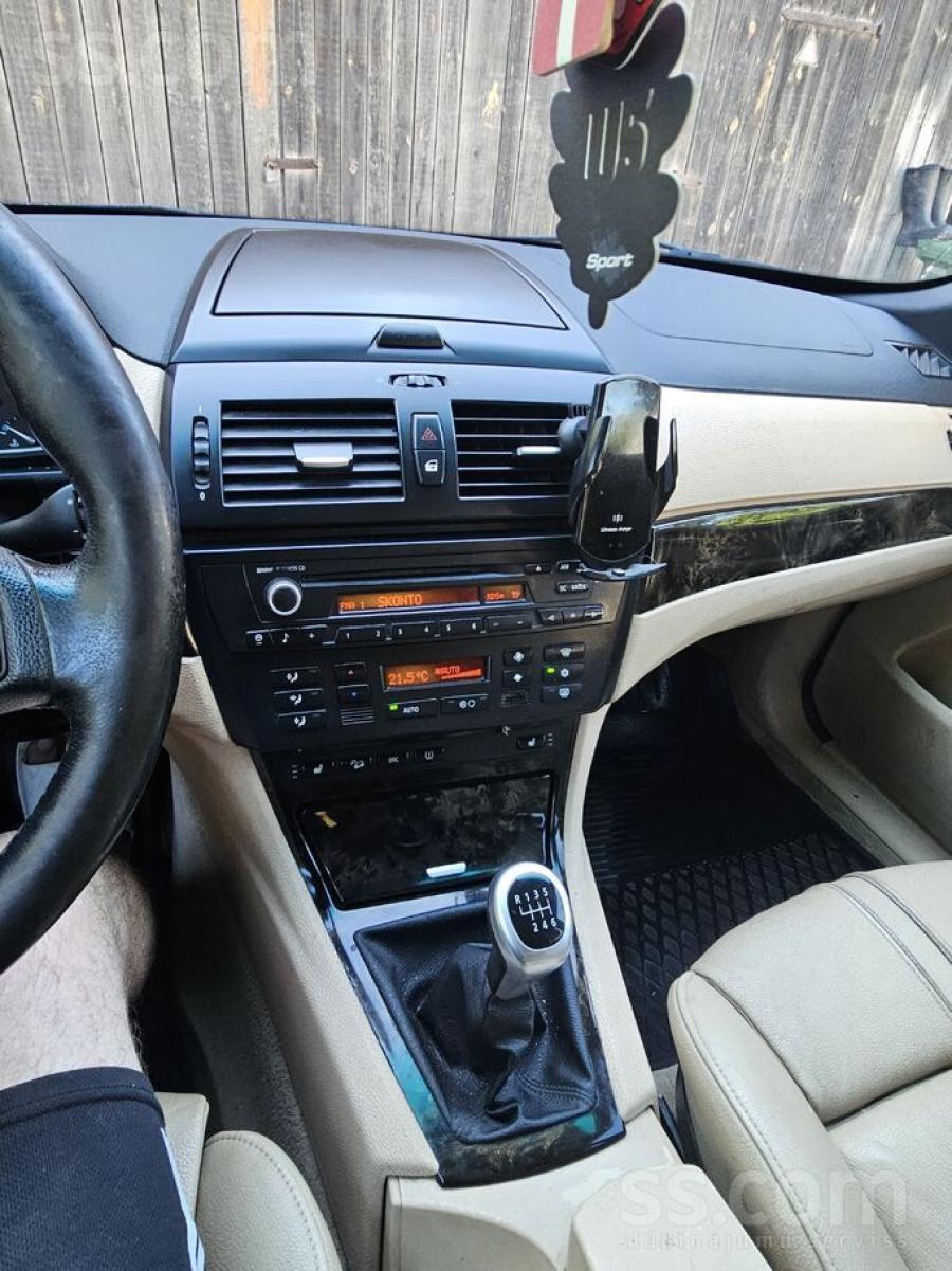 Zils BMW X3 2008 Bauska, ar dzinēja tilpumu 2.00 L un nobraukumu 404 tūkst. km par 3000 €, foto 9 vietnē AUTOMOTO.COM.LV
