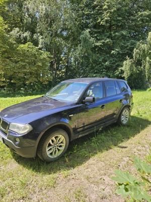 Blue BMW X3 2008 in Bauska, with an engine capacity of 2.00 L and mileage of 404 thousand km for 2850 €, photo  on AUTOMOTO.COM.LV
