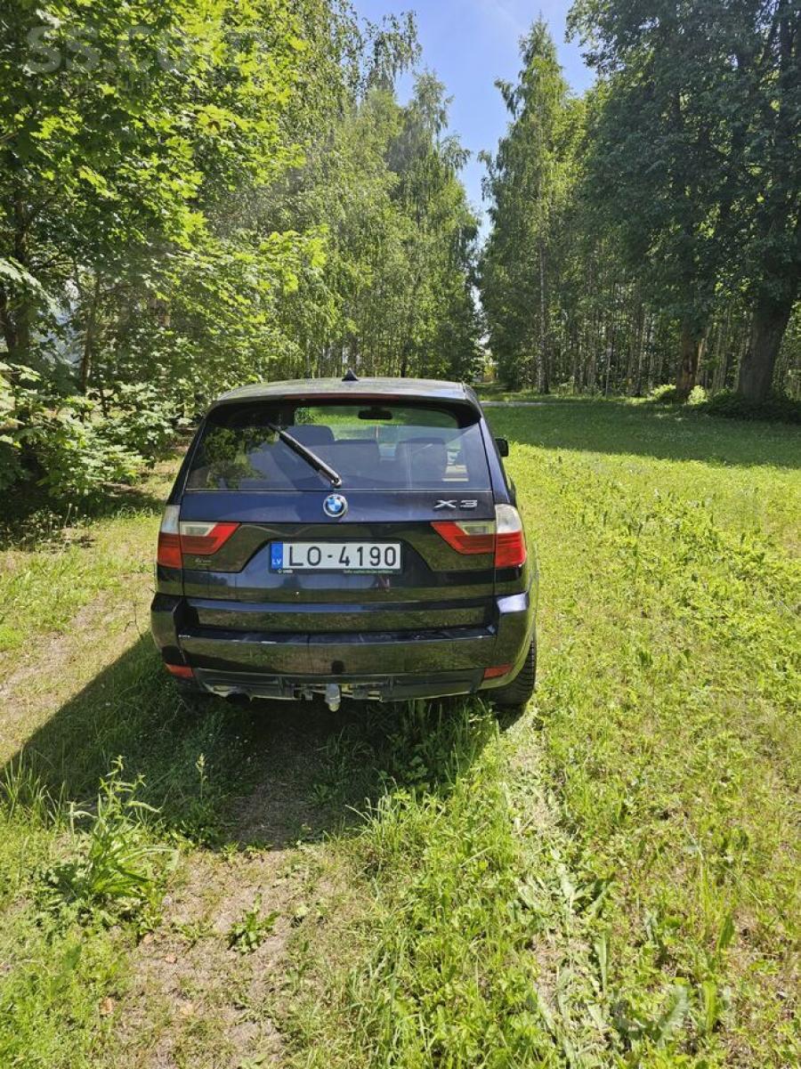 Zils BMW X3 2008 Bauska, ar dzinēja tilpumu 2.00 L un nobraukumu 404 tūkst. km par 2850 €, foto 5 vietnē AUTOMOTO.COM.LV