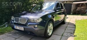 Синий БМВ Х3 2008 в Рига, объемом двигателя 3.00 л и пробегом 420 тыс. км за 4000 €, фото  на AUTOMOTO.COM.LV