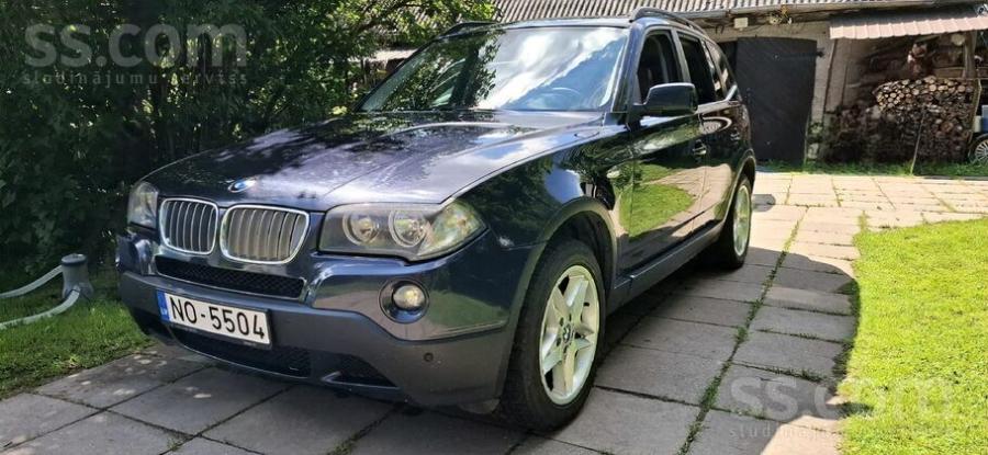 Zils BMW X3 2008 Rīga, ar dzinēja tilpumu 3.00 L un nobraukumu 420 tūkst. km par 4000 €, foto 1 vietnē AUTOMOTO.COM.LV