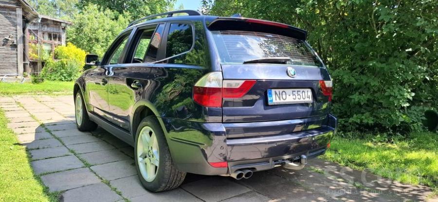 Zils BMW X3 2008 Rīga, ar dzinēja tilpumu 3.00 L un nobraukumu 420 tūkst. km par 4000 €, foto 5 vietnē AUTOMOTO.COM.LV