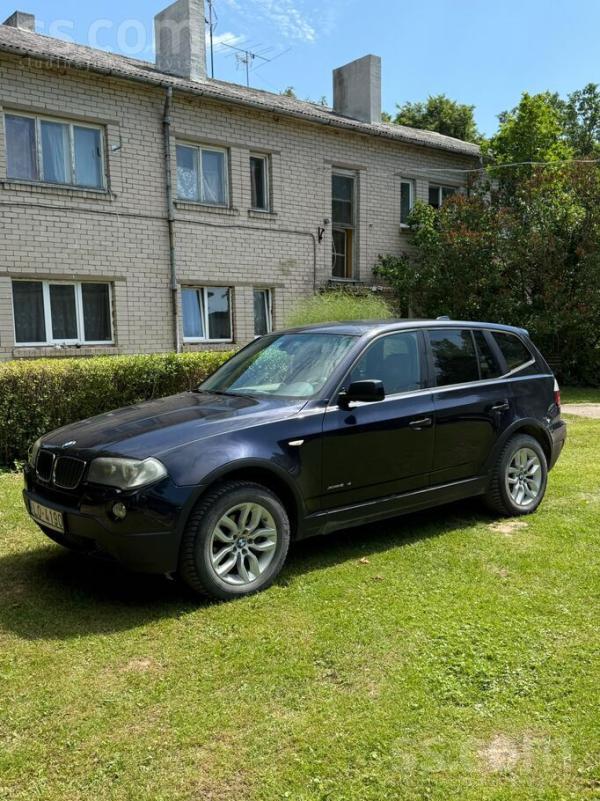 Zils BMW X3 2008 Bauska, ar dzinēja tilpumu 2.00 L un nobraukumu 404 tūkst. km par 2850 €, foto 1 vietnē AUTOMOTO.COM.LV
