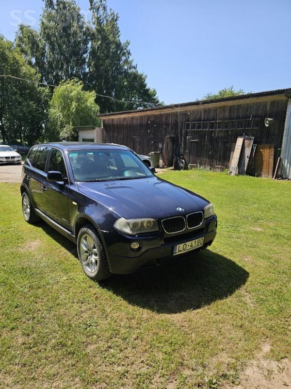 Zils BMW X3 2008 Bauska, ar dzinēja tilpumu 2.00 L un nobraukumu 404 tūkst. km par 2850 €, foto 9 vietnē AUTOMOTO.COM.LV