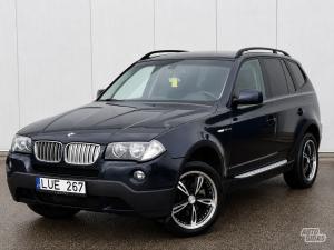 Zils BMW X3 2008 Kauņa, ar dzinēja tilpumu 3.00 L un nobraukumu 314 tūkst. km par 5000 €, foto  vietnē AUTOMOTO.COM.LV