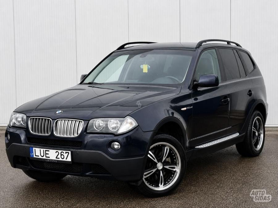 Zils BMW X3 2008 Kauņa, ar dzinēja tilpumu 3.00 L un nobraukumu 314 tūkst. km par 5000 €, foto 1 vietnē AUTOMOTO.COM.LV