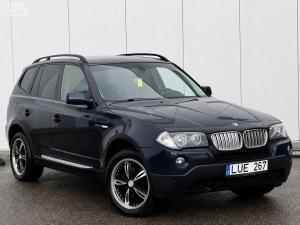 Zils BMW X3 2008 Kauņa, ar dzinēja tilpumu 3.00 L un nobraukumu 314 tūkst. km par 5000 €, foto 3 vietnē AUTOMOTO.COM.LV