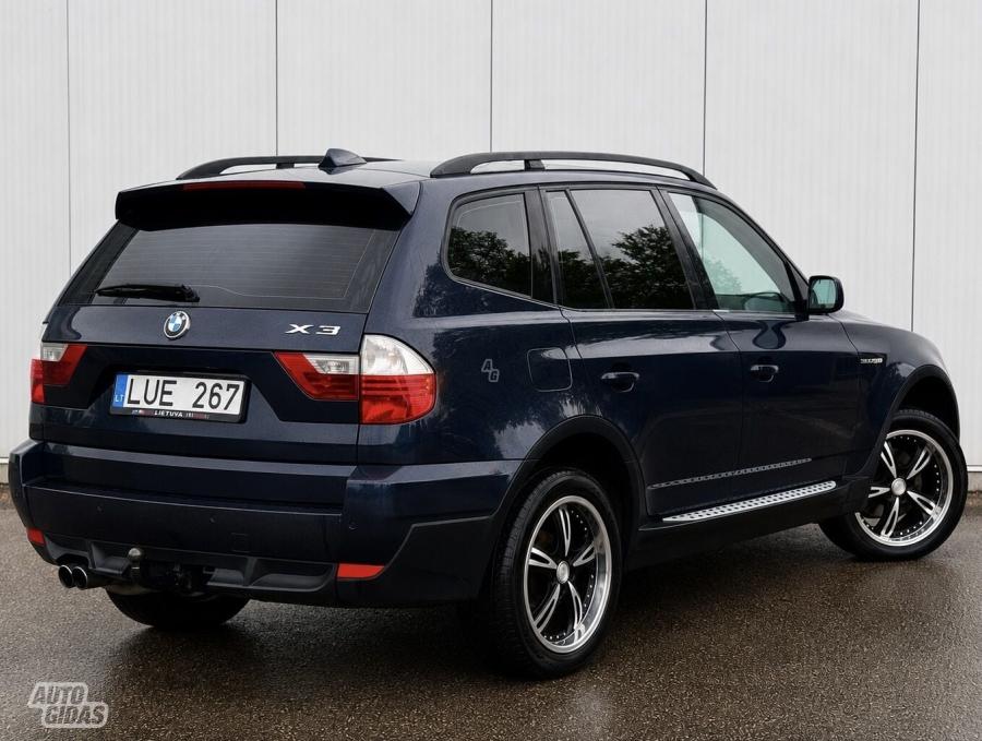 Zils BMW X3 2008 Kauņa, ar dzinēja tilpumu 3.00 L un nobraukumu 314 tūkst. km par 5000 €, foto 4 vietnē AUTOMOTO.COM.LV