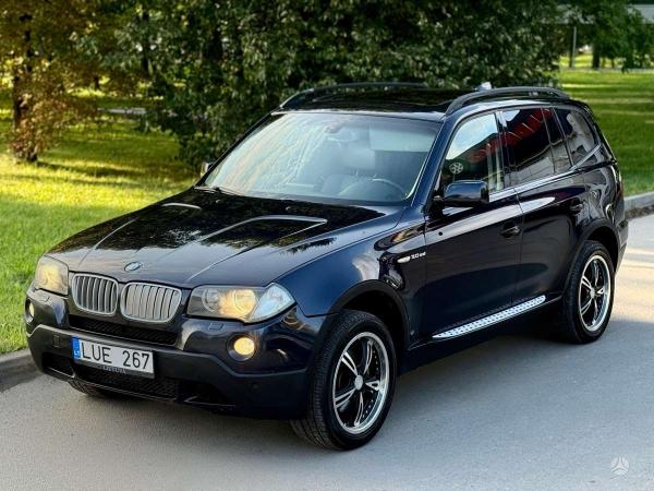 Blue BMW X3 2008 in Kaunas, with an engine capacity of 2.99 L and mileage of 314 thousand km for 4500 €, photo 1 on AUTOMOTO.COM.LV