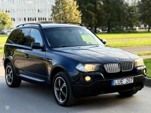 Blue BMW X3 2008 in Kaunas, with an engine capacity of 2.99 L and mileage of 314 thousand km for 4500 €, photo 3 on AUTOMOTO.COM.LV