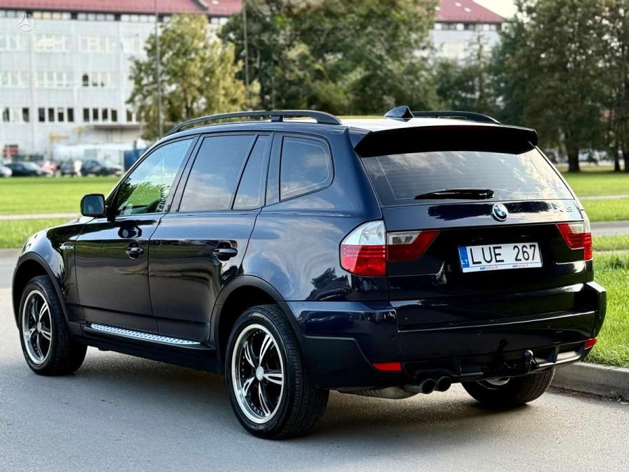 Blue BMW X3 2008 in Kaunas, with an engine capacity of 2.99 L and mileage of 314 thousand km for 4500 €, photo 4 on AUTOMOTO.COM.LV