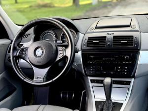 Blue BMW X3 2008 in Kaunas, with an engine capacity of 2.99 L and mileage of 314 thousand km for 4500 €, photo 11 on AUTOMOTO.COM.LV