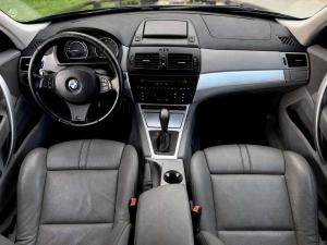 Blue BMW X3 2008 in Kaunas, with an engine capacity of 2.99 L and mileage of 314 thousand km for 4500 €, photo 20 on AUTOMOTO.COM.LV
