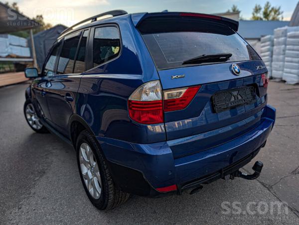 Синий БМВ Х3 2008 в Юрмала, объемом двигателя 2.00 л и пробегом 0 тыс. км за 4950 €, фото 5 на AUTOMOTO.COM.LV