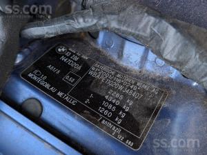Blue BMW X3 2008 in Jurmala, with an engine capacity of 2.00 L and mileage of 0 thousand km for 4950 €, photo 22 on AUTOMOTO.COM.LV