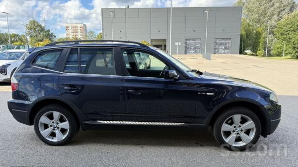 Blue BMW X3 2008 in Riga, with an engine capacity of 3.00 L and mileage of 190 thousand km for 3900 €, photo 7 on AUTOMOTO.COM.LV