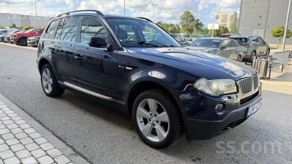 Blue BMW X3 2008 in Riga, with an engine capacity of 3.00 L and mileage of 190 thousand km for 3900 €, photo 8 on AUTOMOTO.COM.LV