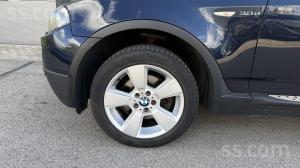 Blue BMW X3 2008 in Riga, with an engine capacity of 3.00 L and mileage of 190 thousand km for 3900 €, photo 9 on AUTOMOTO.COM.LV
