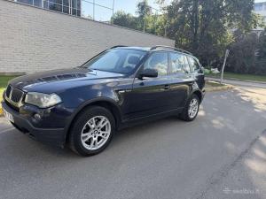 Zils BMW X3 2008 Kauņa, ar dzinēja tilpumu 2.00 L un nobraukumu 499 tūkst. km par 2990 €, foto  vietnē AUTOMOTO.COM.LV