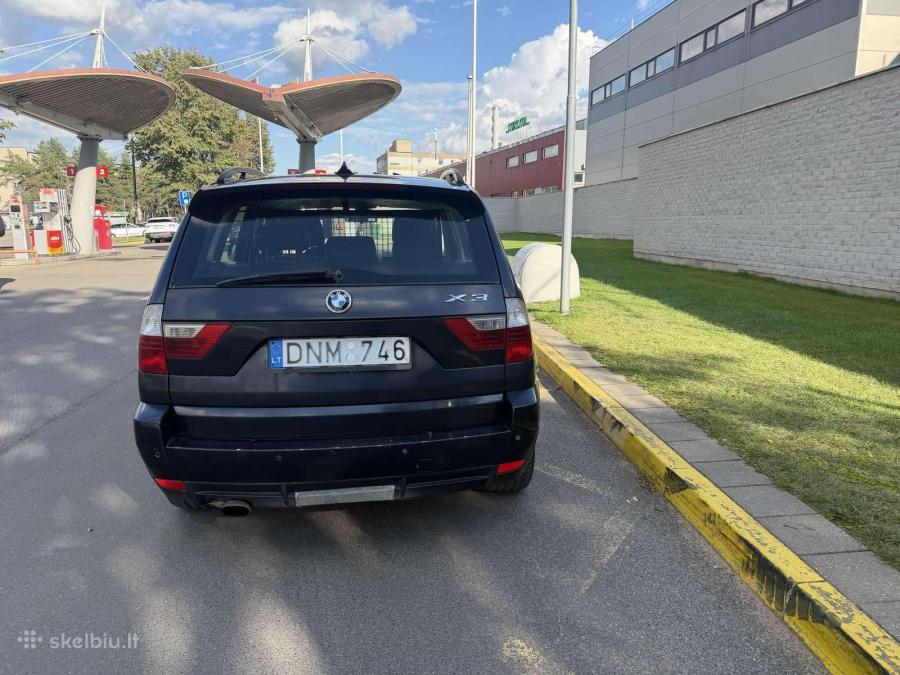 Zils BMW X3 2008 Kauņa, ar dzinēja tilpumu 2.00 L un nobraukumu 499 tūkst. km par 2990 €, foto 4 vietnē AUTOMOTO.COM.LV
