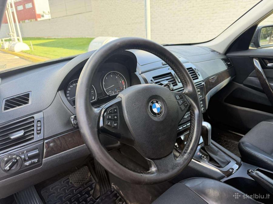 Zils BMW X3 2008 Kauņa, ar dzinēja tilpumu 2.00 L un nobraukumu 499 tūkst. km par 2990 €, foto 7 vietnē AUTOMOTO.COM.LV