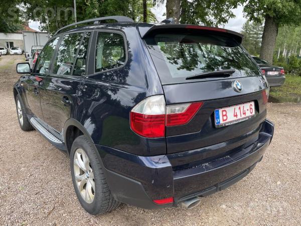 Zils BMW X3 2009 Rīga, ar dzinēja tilpumu 2.00 L un nobraukumu 321 tūkst. km par 5650 €, foto 3 vietnē AUTOMOTO.COM.LV