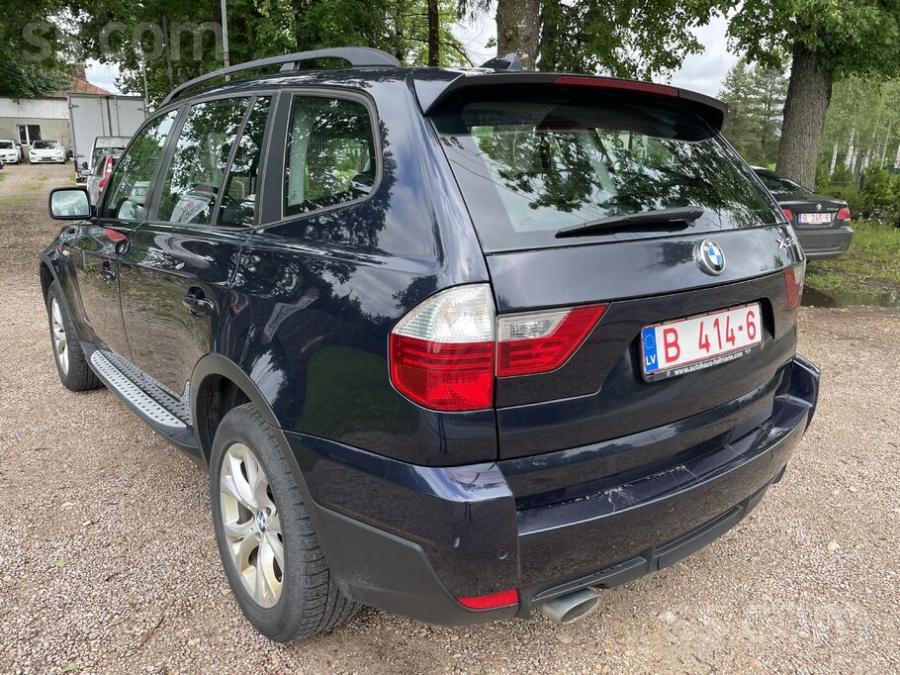 Zils BMW X3 2009 Rīga, ar dzinēja tilpumu 2.00 L un nobraukumu 321 tūkst. km par 5650 €, foto 3 vietnē AUTOMOTO.COM.LV