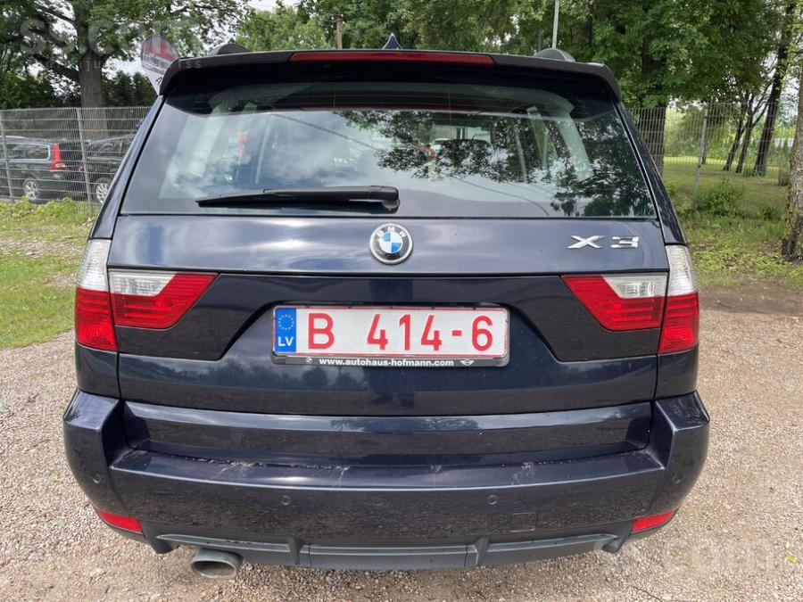Zils BMW X3 2009 Rīga, ar dzinēja tilpumu 2.00 L un nobraukumu 321 tūkst. km par 5650 €, foto 4 vietnē AUTOMOTO.COM.LV