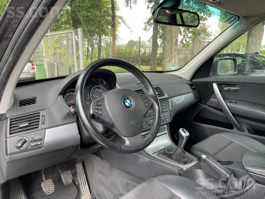 Zils BMW X3 2009 Rīga, ar dzinēja tilpumu 2.00 L un nobraukumu 321 tūkst. km par 5650 €, foto 10 vietnē AUTOMOTO.COM.LV