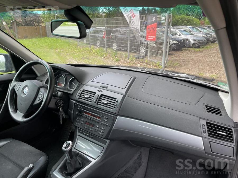 Zils BMW X3 2009 Rīga, ar dzinēja tilpumu 2.00 L un nobraukumu 321 tūkst. km par 5650 €, foto 21 vietnē AUTOMOTO.COM.LV