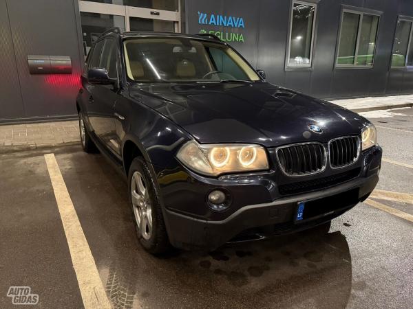 Blue BMW X3 2009 in Vilnius, with an engine capacity of 2.00 L and mileage of 260 thousand km for 2500 €, photo 2 on AUTOMOTO.COM.LV