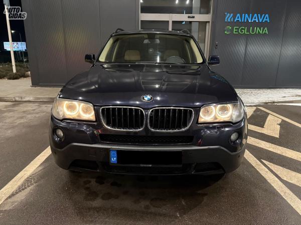 Blue BMW X3 2009 in Vilnius, with an engine capacity of 2.00 L and mileage of 260 thousand km for 2500 €, photo 3 on AUTOMOTO.COM.LV