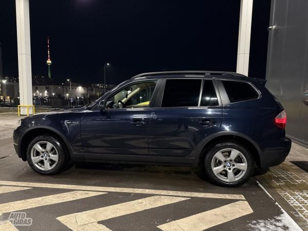 Blue BMW X3 2009 in Vilnius, with an engine capacity of 2.00 L and mileage of 260 thousand km for 2500 €, photo 5 on AUTOMOTO.COM.LV