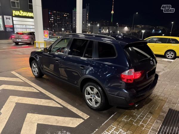 Blue BMW X3 2009 in Vilnius, with an engine capacity of 2.00 L and mileage of 260 thousand km for 2500 €, photo 8 on AUTOMOTO.COM.LV