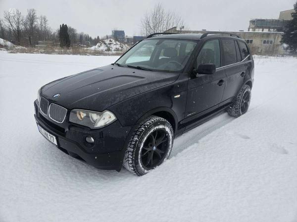 Blue BMW X3 2009 in Panevezys, with an engine capacity of 2.99 L and mileage of 274 thousand km for 4950 €, photo 1 on AUTOMOTO.COM.LV