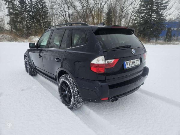 Blue BMW X3 2009 in Panevezys, with an engine capacity of 2.99 L and mileage of 274 thousand km for 4950 €, photo 6 on AUTOMOTO.COM.LV