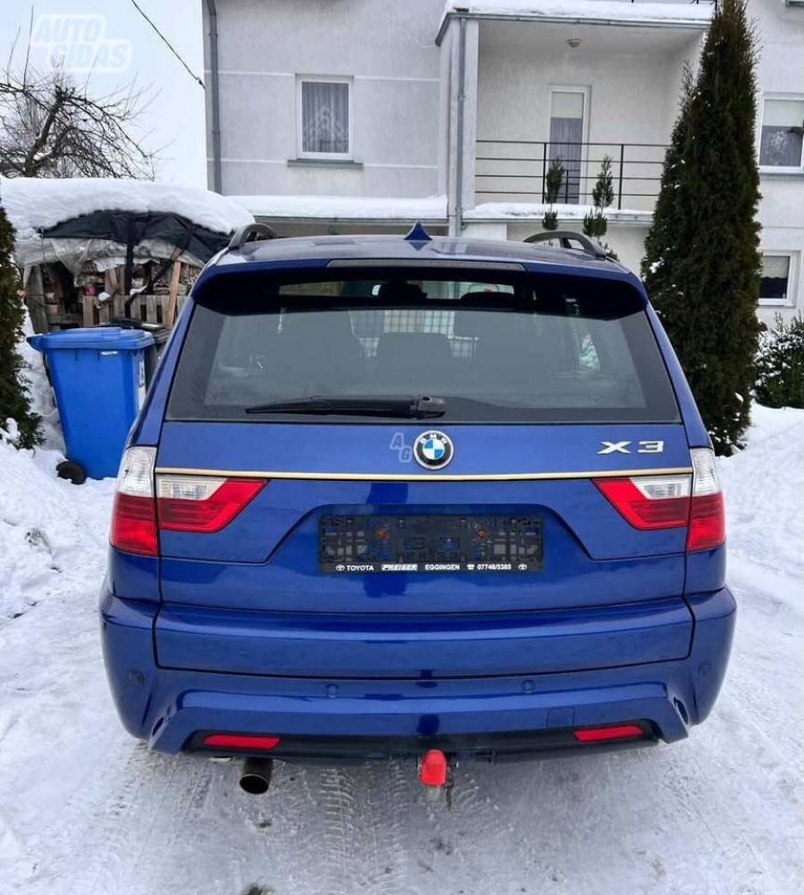 Blue BMW X3 2009 in Siauliai, with an engine capacity of 2.00 L and mileage of 340 thousand km for 5500 €, photo 1 on AUTOMOTO.COM.LV