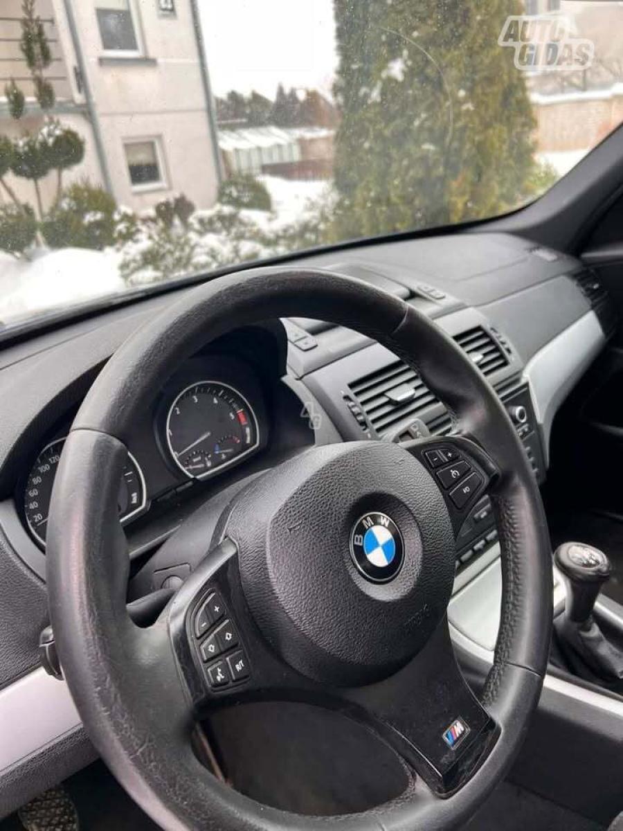 Blue BMW X3 2009 in Siauliai, with an engine capacity of 2.00 L and mileage of 340 thousand km for 5500 €, photo 8 on AUTOMOTO.COM.LV