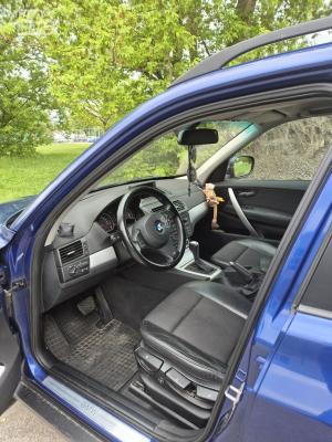 Blue BMW X3 2009 in Kaunas, with an engine capacity of 2.00 L and mileage of 310 thousand km for 5999 €, photo 12 on AUTOMOTO.COM.LV