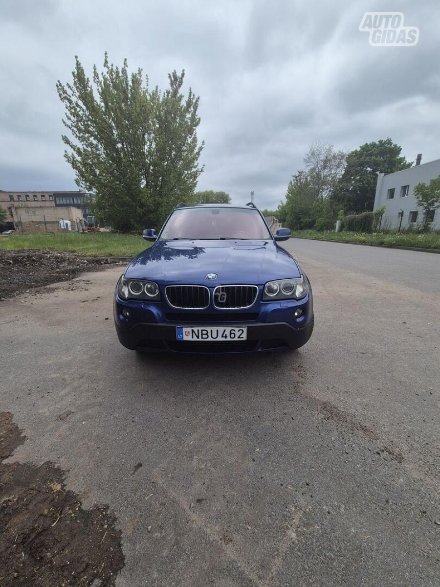 Blue BMW X3 2009 in Kaunas, with an engine capacity of 2.00 L and mileage of 310 thousand km for 5999 €, photo 15 on AUTOMOTO.COM.LV