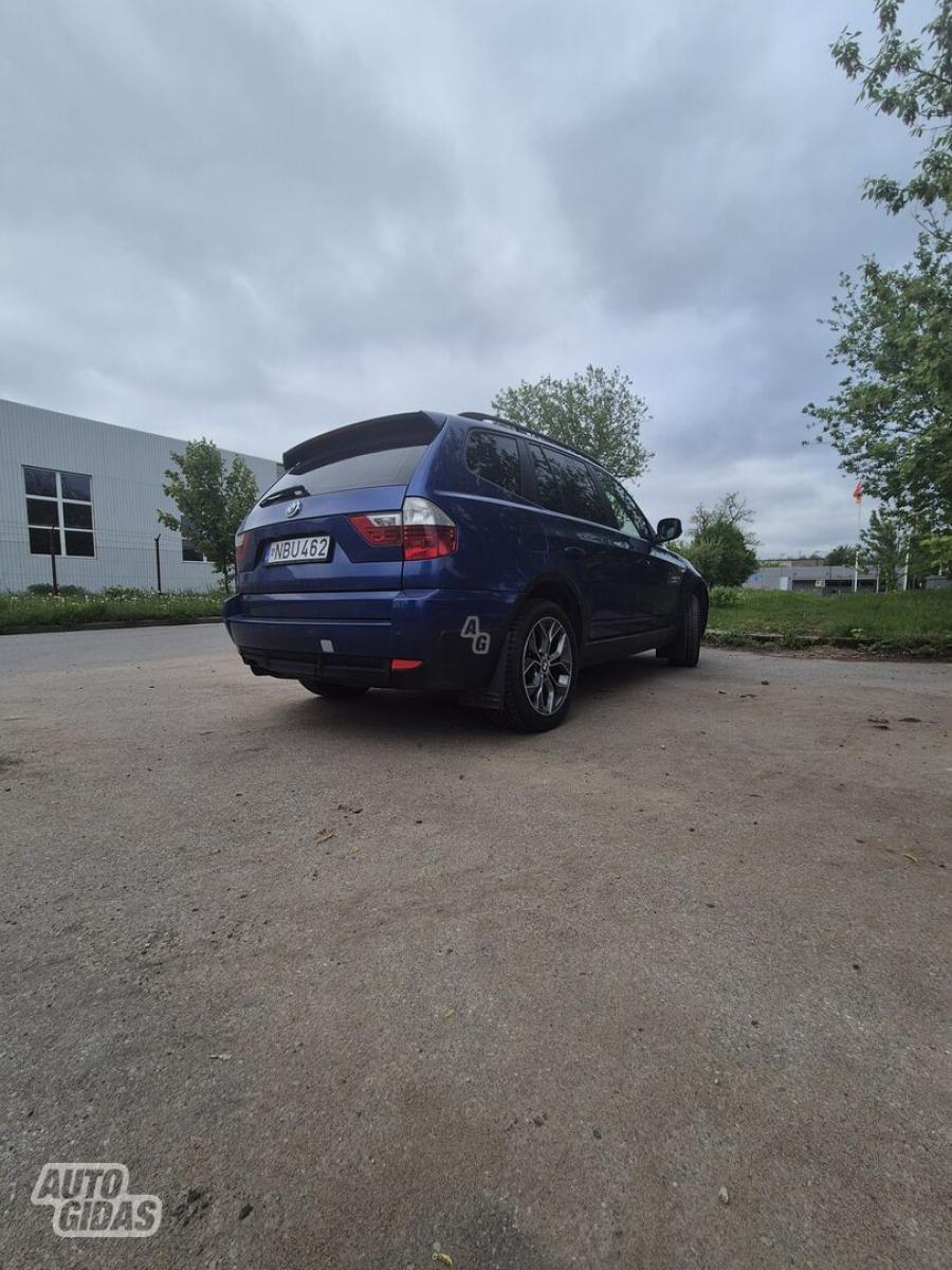 Blue BMW X3 2009 in Kaunas, with an engine capacity of 2.00 L and mileage of 310 thousand km for 5999 €, photo 17 on AUTOMOTO.COM.LV